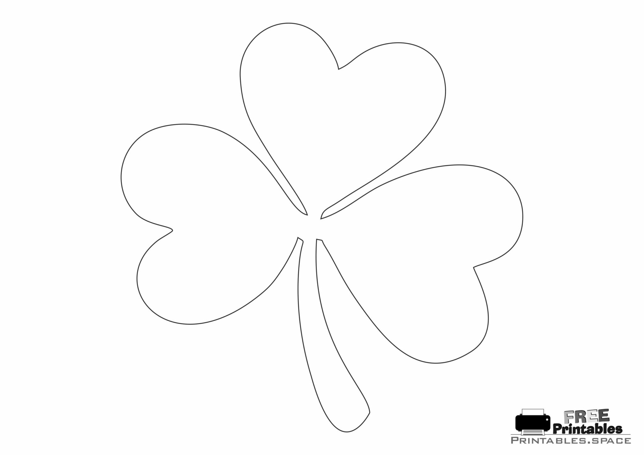 Printable Shamrock Template: A Fun and Creative Way to Celebrate St ...